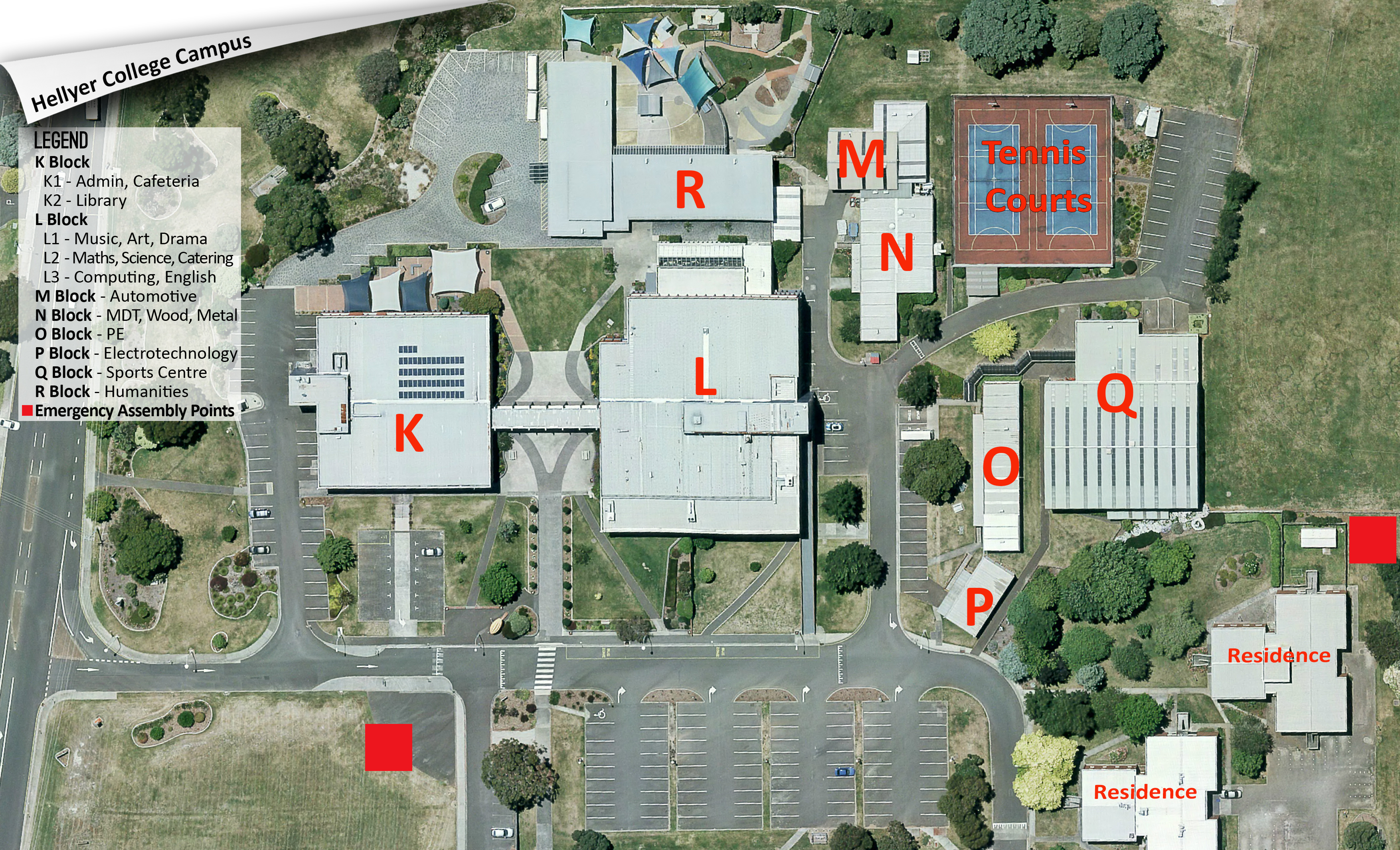 Site Map - Hellyer College